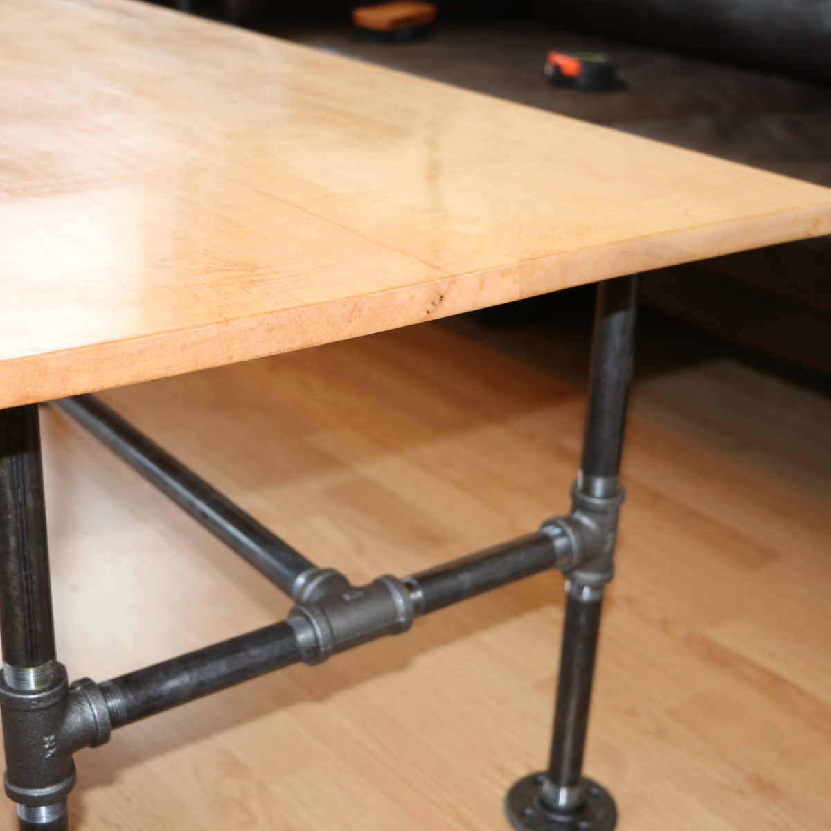 How to build a modern pipe leg coffee table - Jeff's DIY Projects