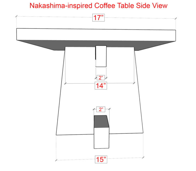 How To Build a Nakashima Style Live Edge Coffee Table - Jeff's DIY Projects